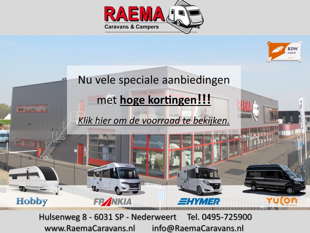 Raema Caravans en Campers, uw camper en caravan bedrijf van Limburg.